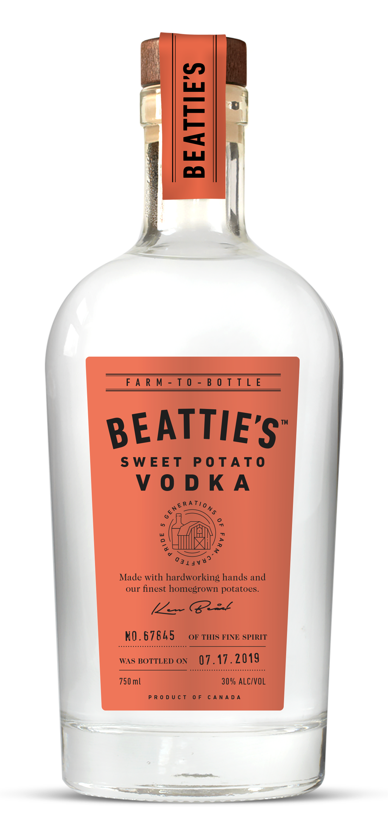 Sweet Potato Vodka – Beattie's Distillers